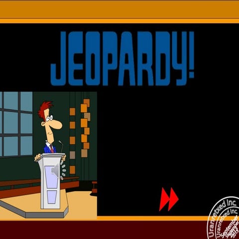 Jeopardy "El concurso de la tele" (juego Interactivo) | PPTX