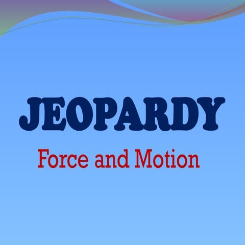 JEOPARDY GAME for secondary or science.pptx