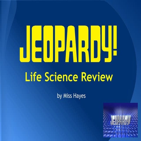 Jeopardy Game - Life Science Review (1).pptx
