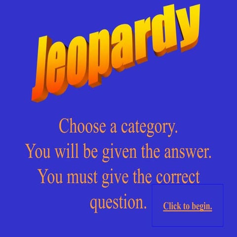 Jeopardy game chapter 11 green | PPTX | Genetics | Science