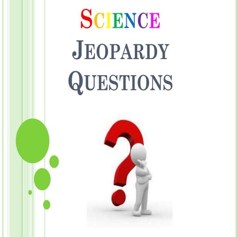 Jeopardy questions | PPTX