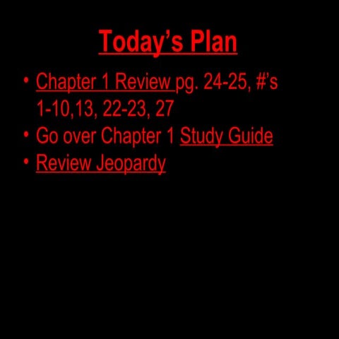 Jeopardy review chapter 1 | PPT