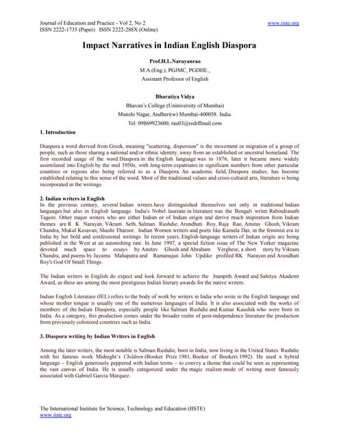 Introduction to indian writing in english pre-independence | PPT