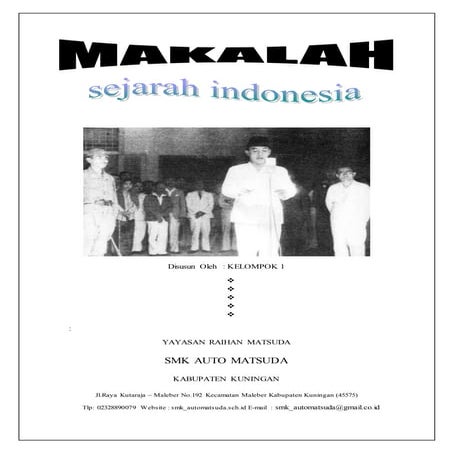 makalah sejarah indonesia | DOCX