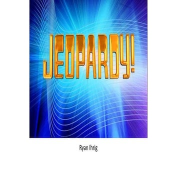 jeopardy template smartboard | PPTX