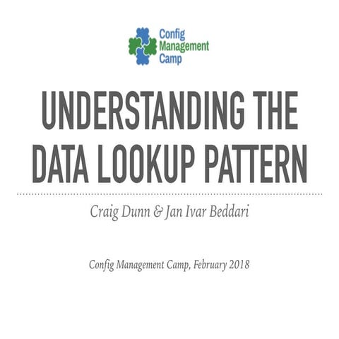 Understanding the Data Lookup Pattern | PDF | Programming Languages | Computing