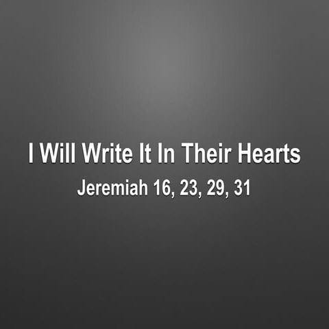 Journey Through the Bible: Jeremiah - The Rejected Prophet | PDF