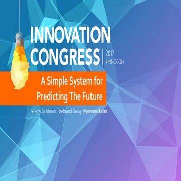 A Simple System Predicting the Future | PPTX