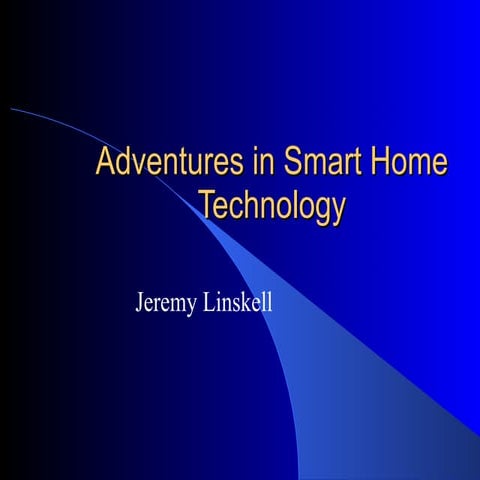 Smart Home Technology | PPT