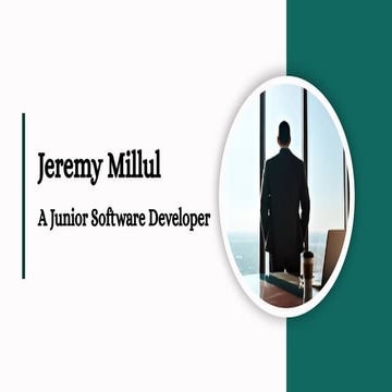 Jeremy Millul - A Junior Software Developer | PDF