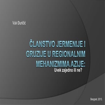 Jermenija i Gruzija | PPSX