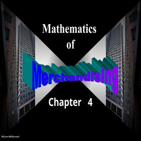 business mathematics. Mathematic of merchandising | PPT