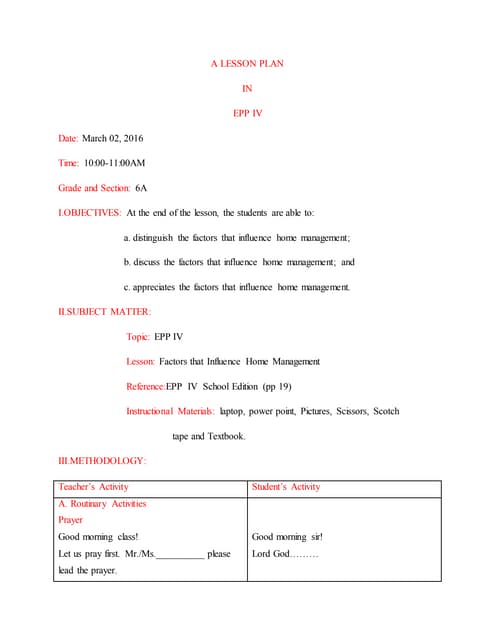 List of moral values for lesson planning | PDF