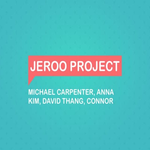 Jeroo Project | PPT