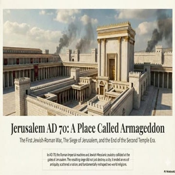 Jerusalem AD 70 : A Place Called Armageddon | PPTX