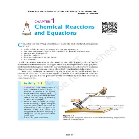 Class 10 Science Book chapter 1 | PDF
