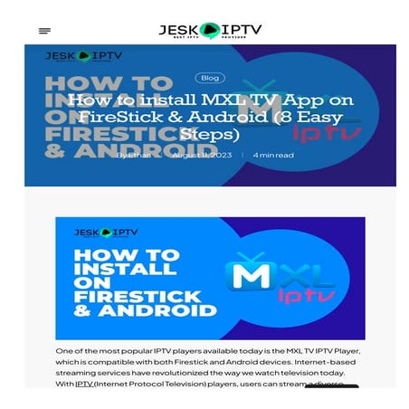 MXL TV | PDF