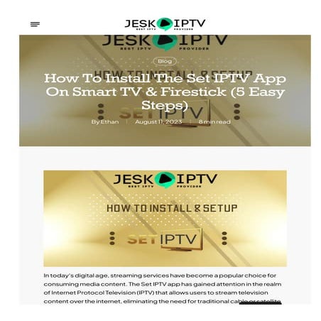 Set IPTV | PDF