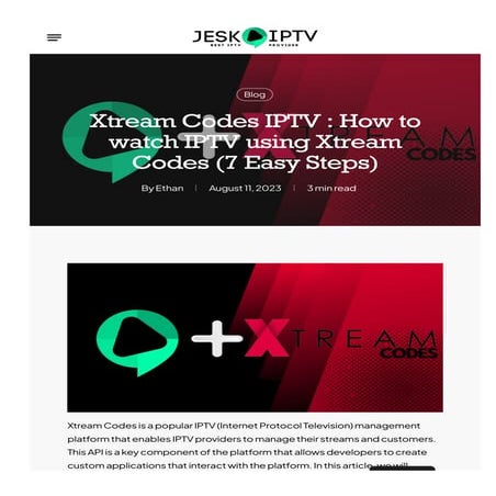 Xtream Codes | PDF
