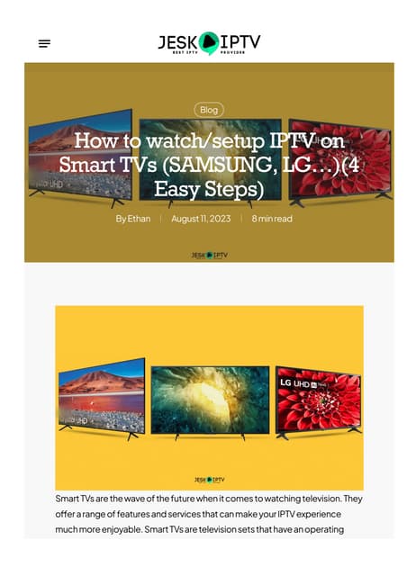 Set IPTV | PDF