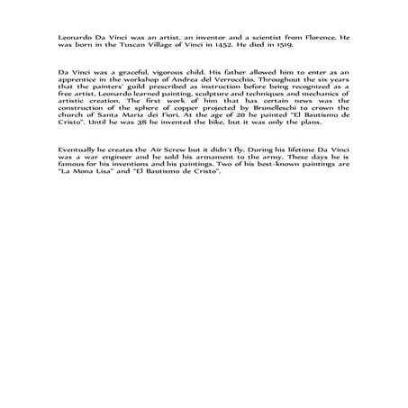 Leonardo da Vinci | PPT
