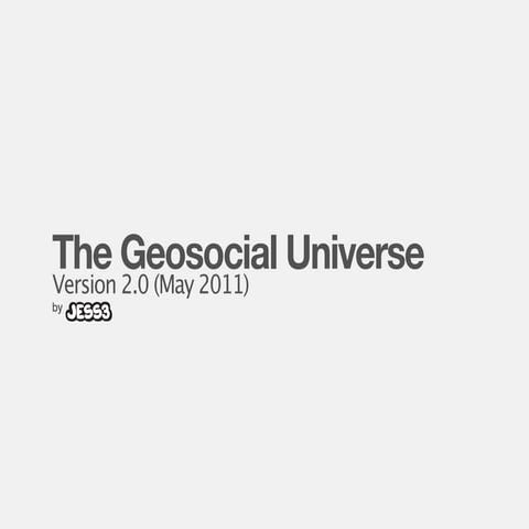 The Geosocial Universe Version 2 | KEY