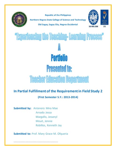 Fs 1 episode 2 | DOCX | Daycare and Pre-School | Parenting