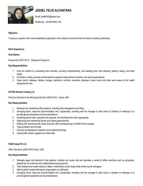 RESUME - JOB CHARLES VERGEL P | PDF