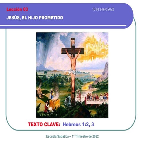 Jesús, el hijo prometido | PPTX