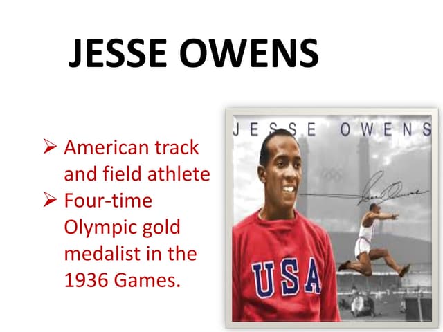 Jesse Owens - Dylan C. | PDF