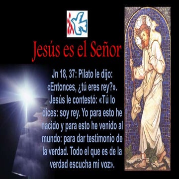Jesús es el señor | PPTX