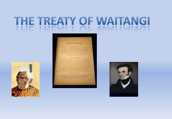 Treaty of Waitangi Slideshow | PPT
