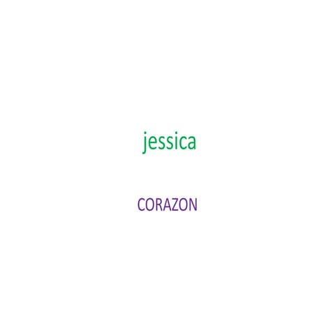 Jessica | PPT