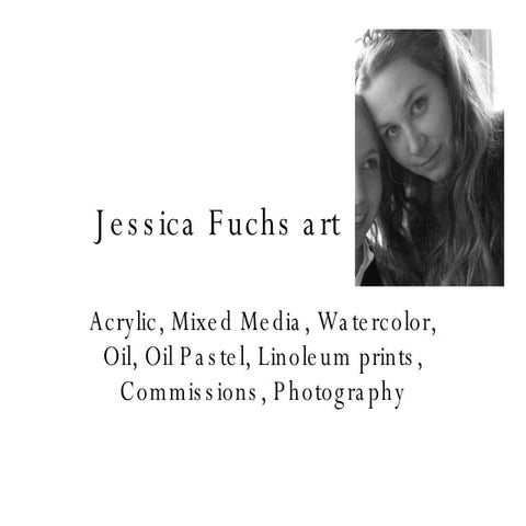 Jessica Fuchs, Artist, mom, wife at Home studio