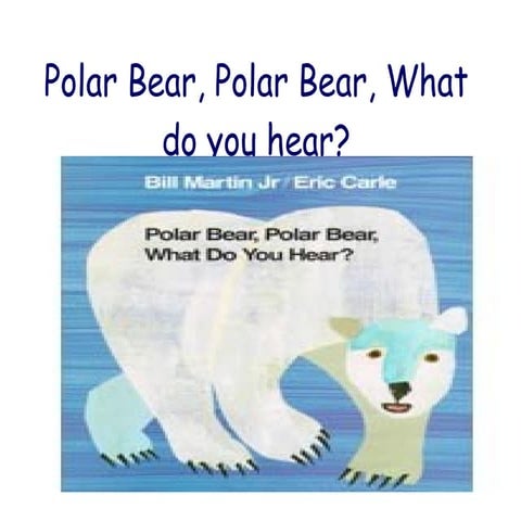 Brown Bear, Brown Bear, What Do You See | PPT
