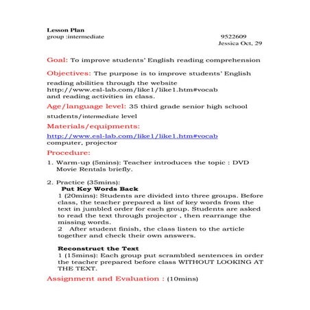 Jessica Reading | PDF