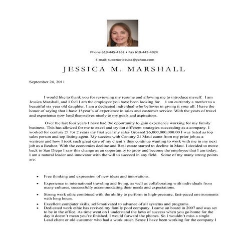 Jessica Resume | RTF