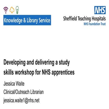 Developing a study skills workshop to address the academic concerns of ...