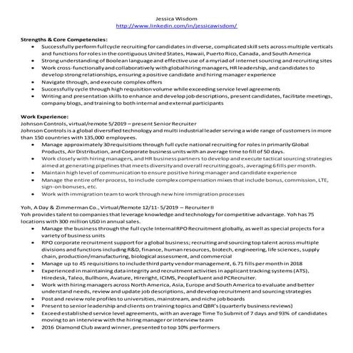 Jessica Wisdom-Senior Recruiter-resume | DOCX