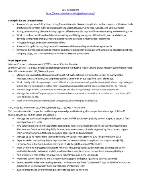 Comprehensive Resume | PDF