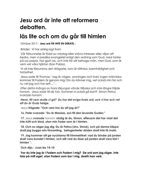 Kristendomen kyrkans spridning & splitring - kopia | PPT