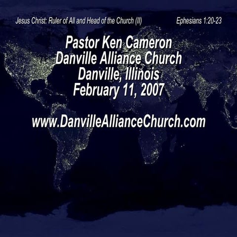 God of all things past, present and future part 1 the present | PPTX