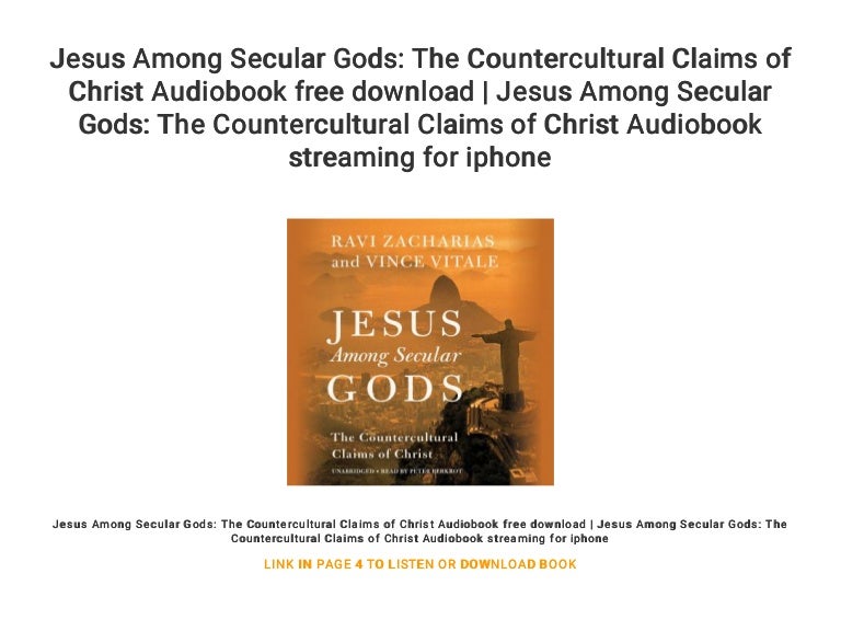 Jesus among secular gods bible study book - expoglop
