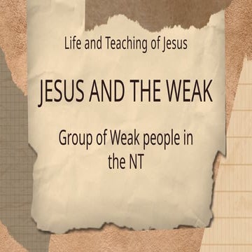 What is God's Heart for the Poor | PPT