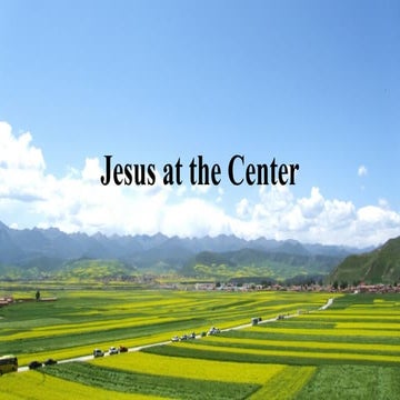Jesus At The Center (worship song for youth) | PPT