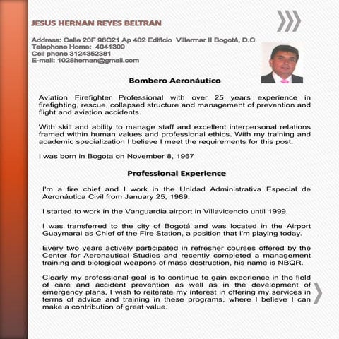 Jesus hernan reyes beltran cv | PDF