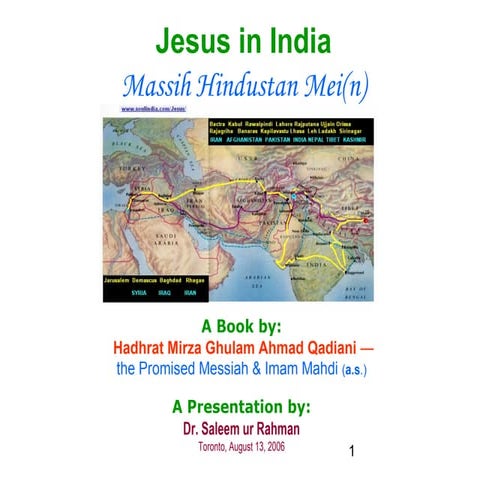 Jesus in india | PPT