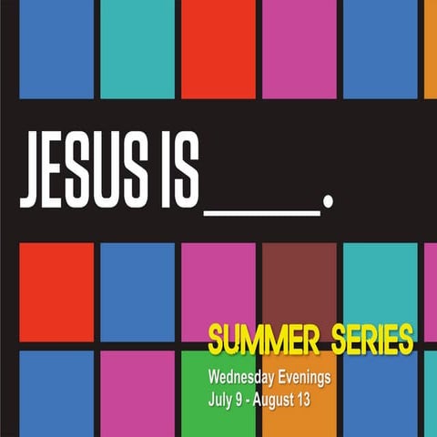 Jesus is ______ Slides, 7/6/14 | PPT