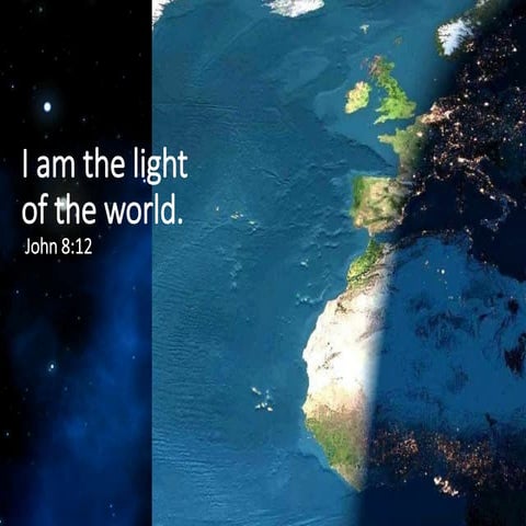 Jesus & Light & Design.pptx | Christianity | Religion & Spirituality
