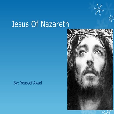 Jesus of nazareth | PPTX